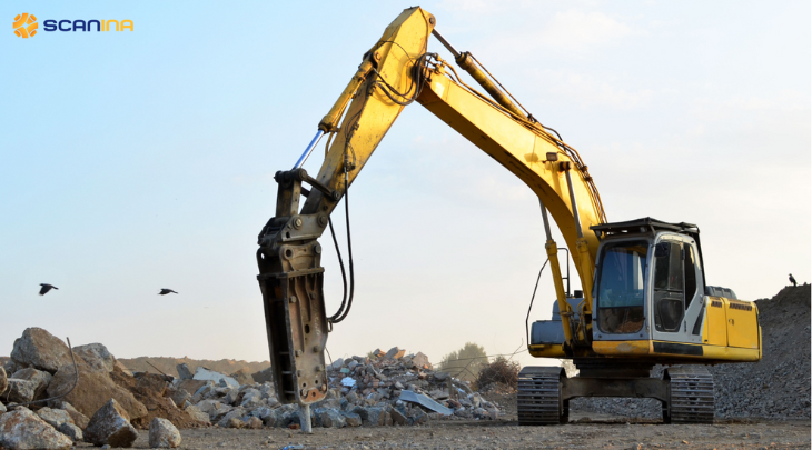 Breaker Excavator: Jenis, Fungsi Dan Aplikasi | SCANINA