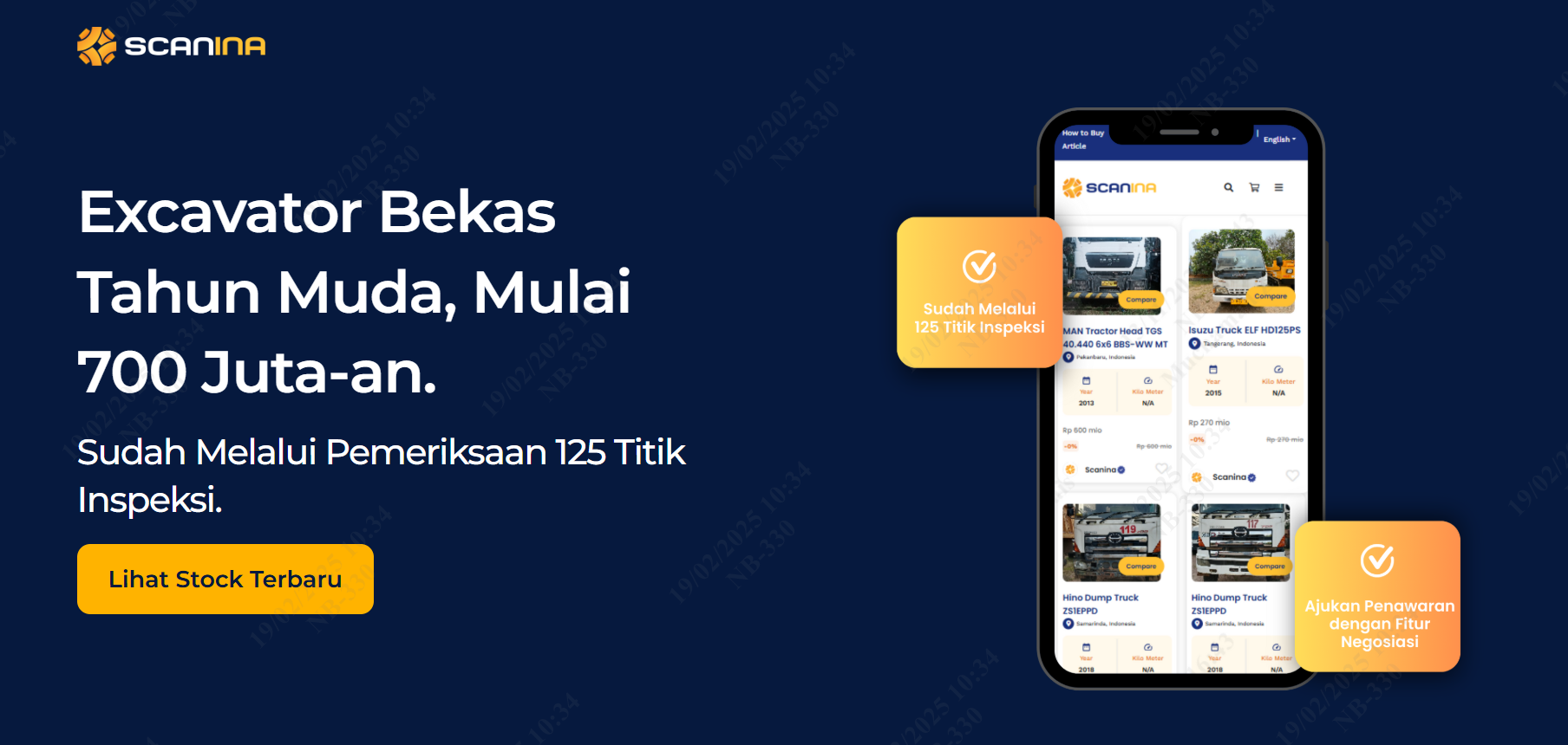 Daftar Harga Excavator Bekas Terbaru 2024. Bisa Cicilan 20 Juta-an ...