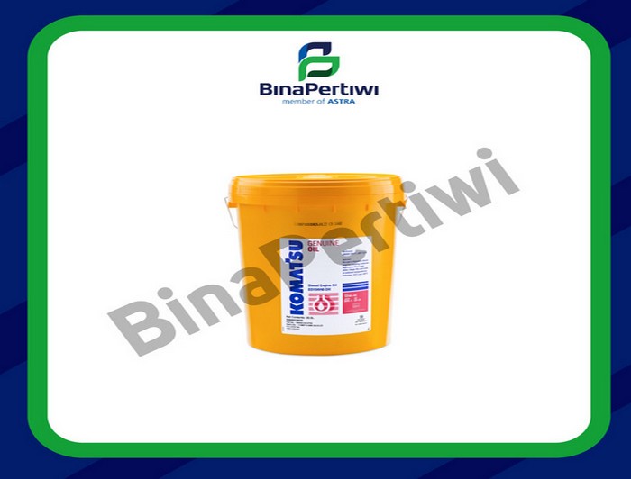 Komatsu Genuine Engine Oil - Oli Diesel 20L 15W40-DH1-P20 - Spare Part ...